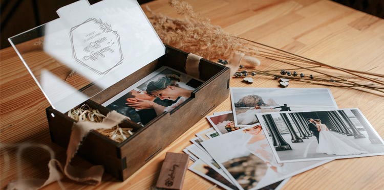 Wedding Photo Boxes & USBs – Luxury Packaging for Photographers